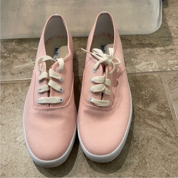 Keds | Shoes | Keds Womens Light Pink Laceup Sneakers | Poshmark